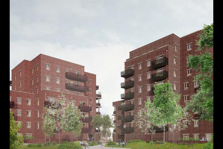 Adam Khan and Haworth Tompkins’ Newham blocks approved | News ...